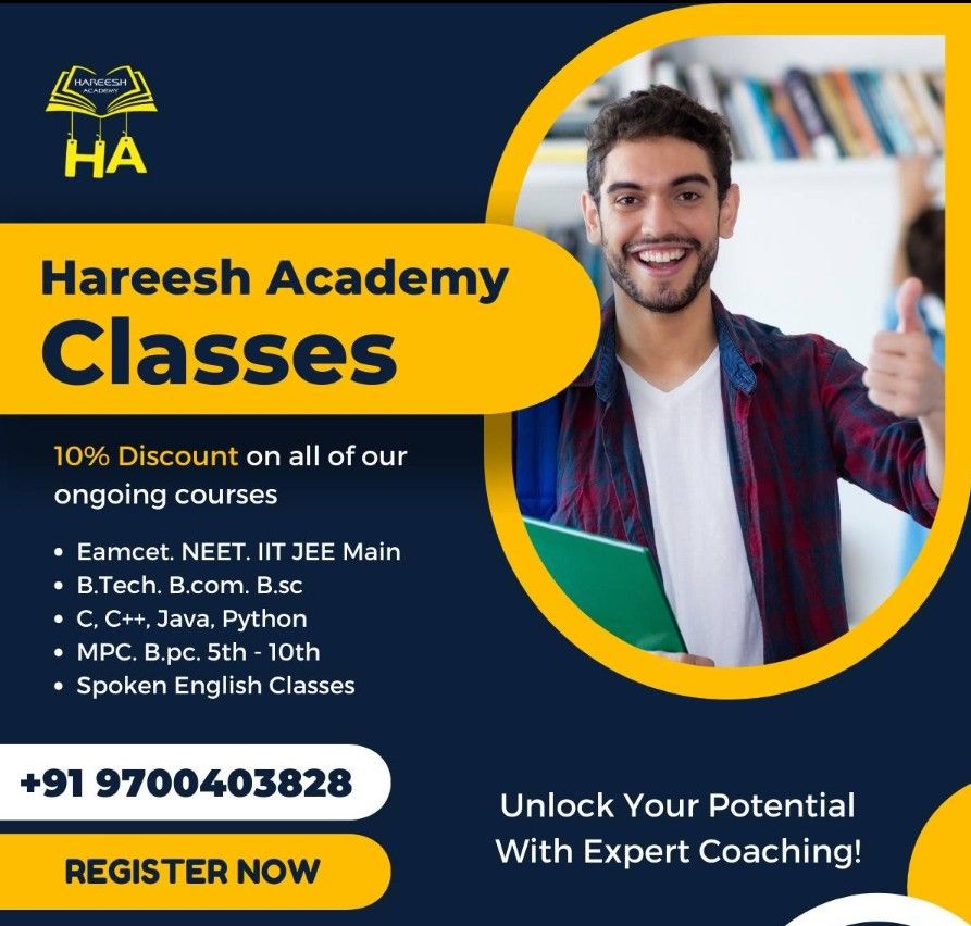 Hareesh Academy Canara Bank Building, A1, ECIL Main Rd, opp. Tulasi ...